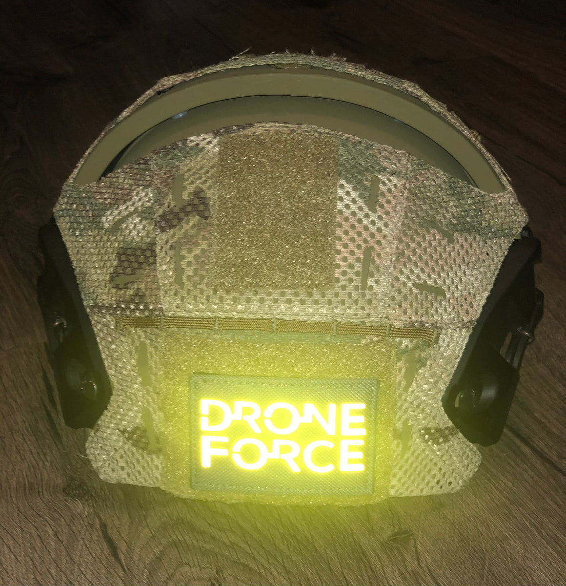 Laser Cut Reflective DRONE FORCE PATCH – SAP Gear